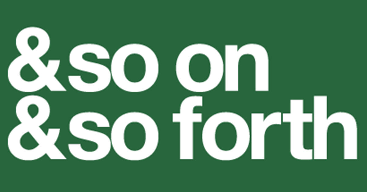 So on & So Forth – Soonsoforth
